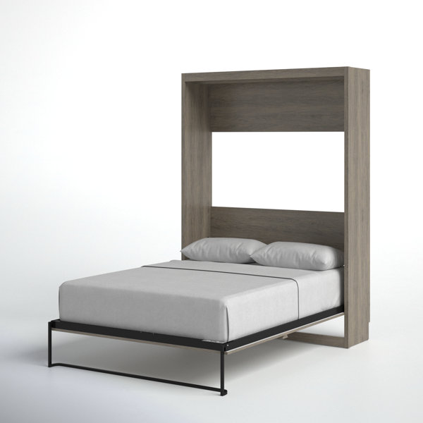 Ameriwood Home Full Wall Bed, Gray Oak | Wayfair